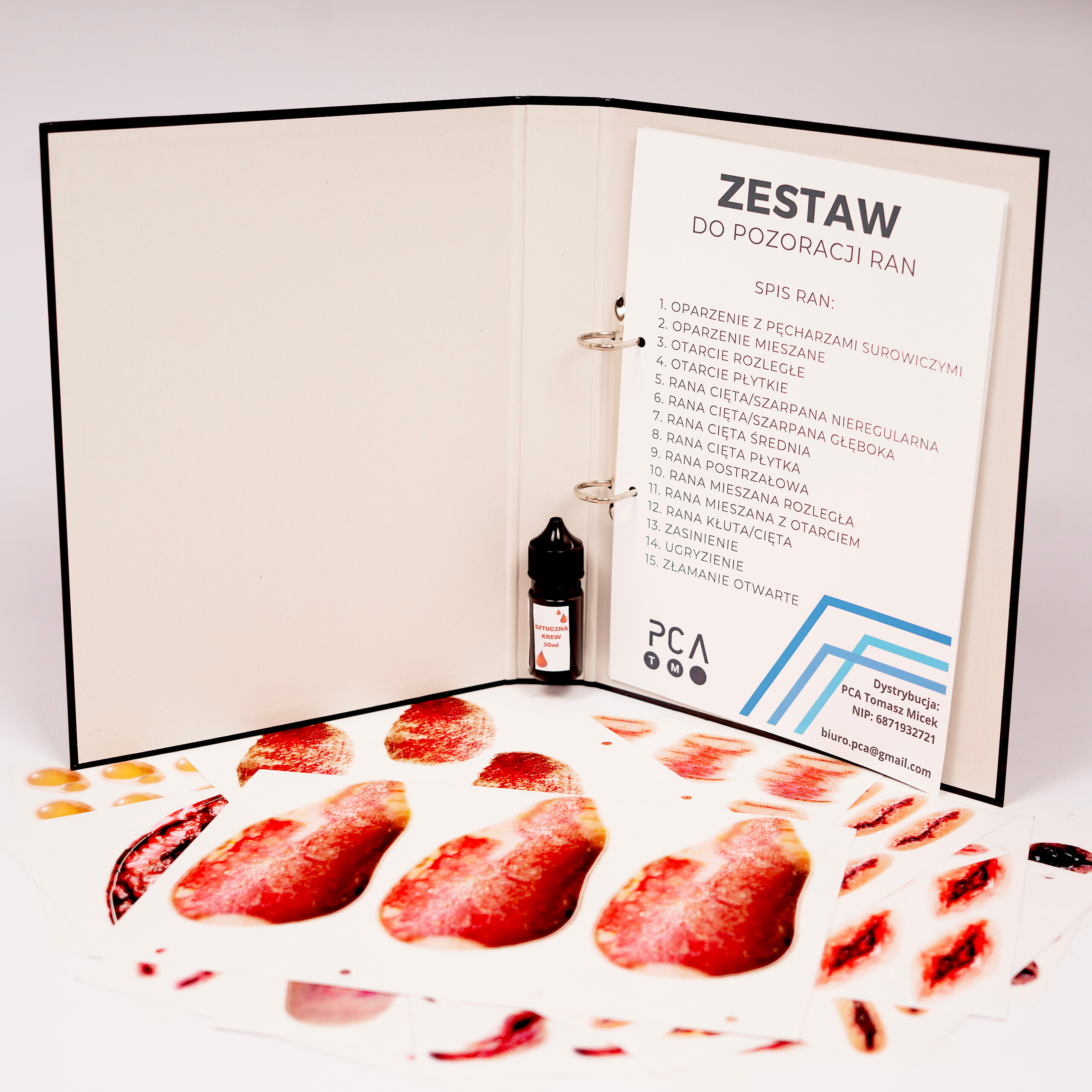 www.medshot.pl » Zestaw do pozoracji ran
